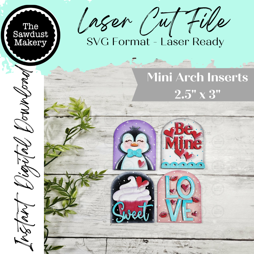 Valentine Mini Arch Sign Set SVG Sign Bundle | Seasonal Interchangeabl ...
