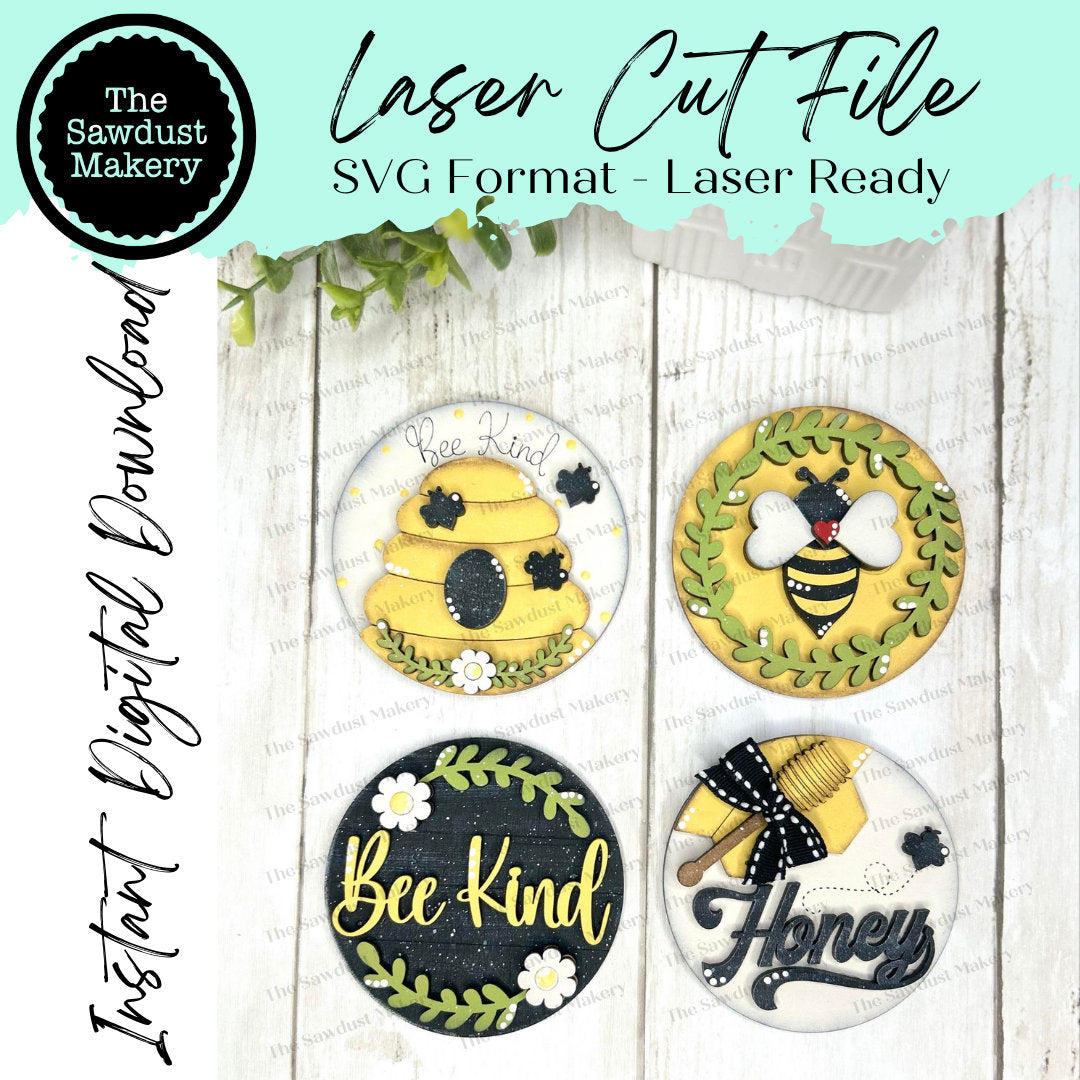 Honey Bee Jar Seasonal Rounds | Candy/Mason/Cookie Jar lid | Interchan ...